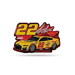 Rico Industries NASCAR Racing Joey Logano #22 PENZOIL Soft Felt Pennant - EZ to Hang - Home Décor (Game Room, Man Cave, Bed Room)