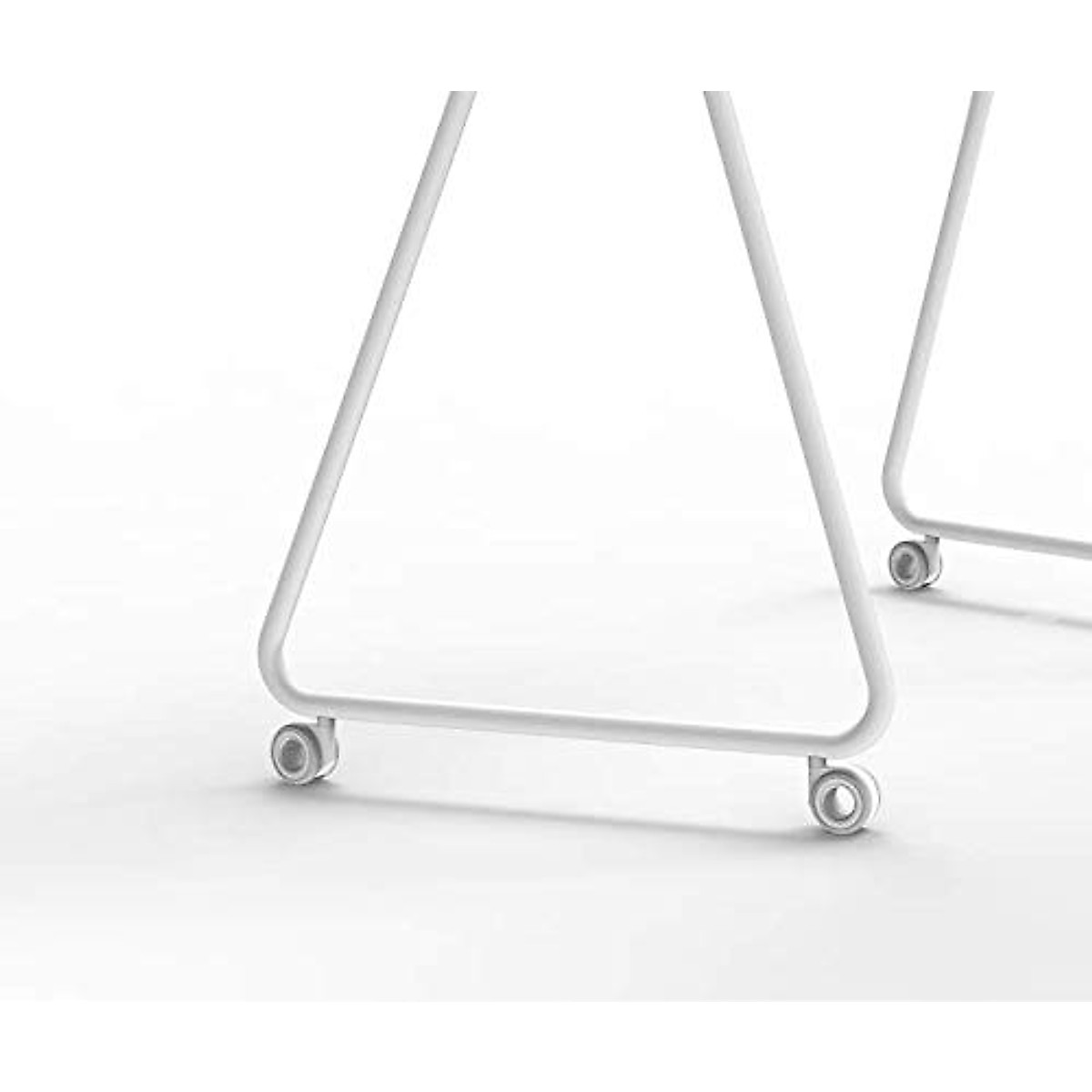 Vibe 55'' Interactive Whiteboard Portable Stand, Four Lockable Wheels, Sleek Design for The Modern Office or Classroom (White)