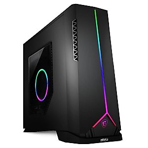 MSI Aegis SE Gaming Desktop, Intel Core i5-10400F, GeForce GTX 1660 Ti, 16GB Memory, 240GB SSD + 1TB HDD, WiFi 6, VR-Ready, Windows 10 Home Plus (10SI-211US)
