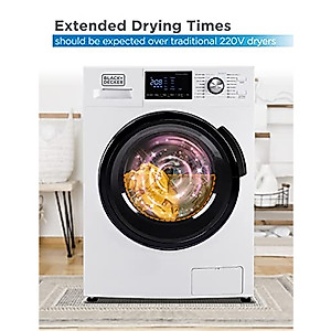 BLACK+DECKER Washer and Dryer Combo, 2.7 Cu. Ft. All In One Washer and Dryer with LED Display & 16 Cycles