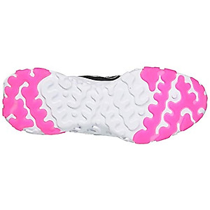 NIKE Women's NSW React Vision Running Shoe, Dk Smoke Grey White Pink Blast Tropical Twist Black, 7.5