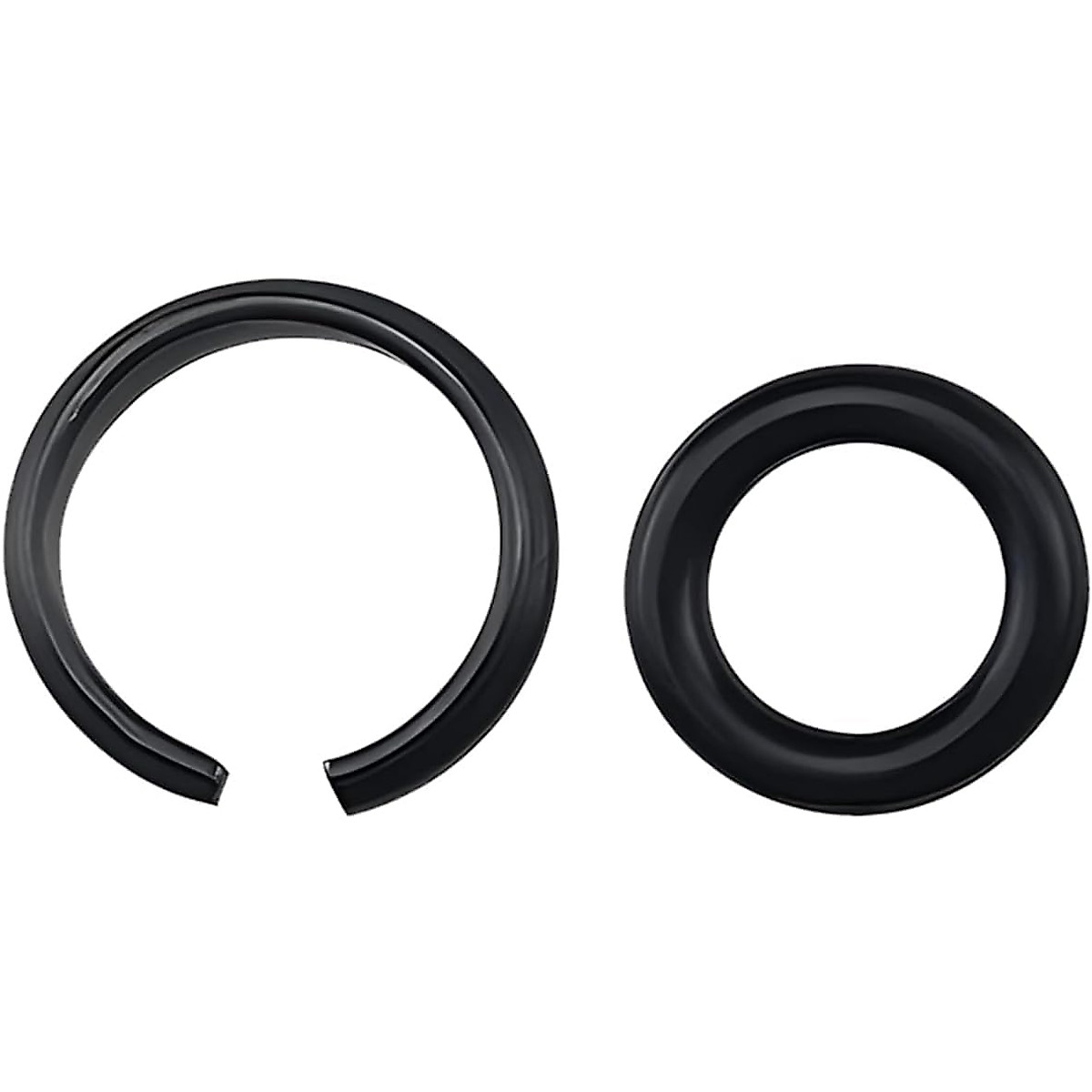 3/8" Impact Retaining Ring Clip Square Drive Socket Retainer Ring with O-Ring Fits for Milwaukee Type Impact Wrenches（20Sets）