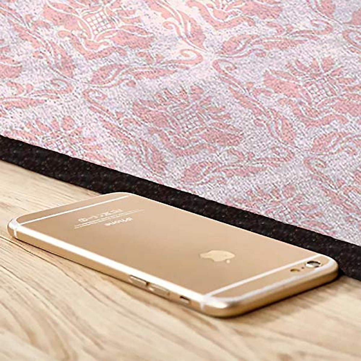 Ba Pink Pale Pink Round Area Rug Blush Computer Desk Mats for Office Chair Diameter 4 ft