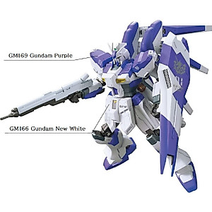 Mr Hobby GSI Creos Gundam Marker MSV Advance Set 6 Colors New white, Red gold, Light blue, Purple, Titans blue, Char pink GMS124 With Kanji LOVE Sticker, 5.98 x 5.98 x 0.5 in