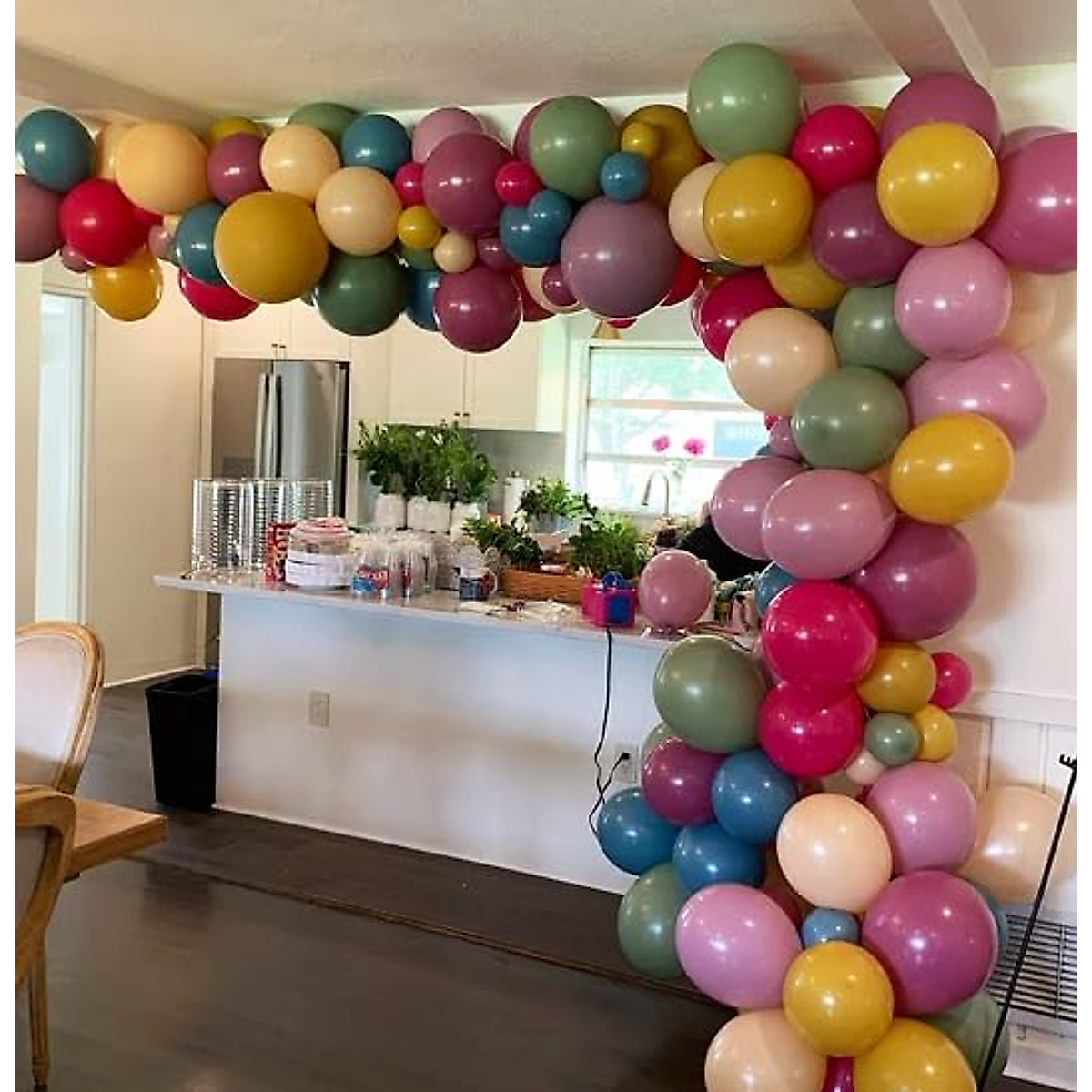 Beaumode Wildflower Floral Balloon Arch Garland kit 164pcs for Girls First Birthday Wild One Little Wildflower Shower Baby in Bloom Summer Graden Bridal Shower Party Decoration (Wildflower)