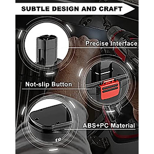 Upgraded 19.2 Volt 3.6Ah Ni-MH Replacement Battery Compatible with Craftsman C3 DieHard 130279005 130279003 130279017 315.113753 315.115410 315.11485 1323903 1323517 Cordless Power Tools 2 Pack