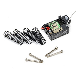 PANDA HOBBY Spring Kit and ESC Receiver/Electronic Speed Control Unit - RX-18 fits Tetra 1/24 w/T-8198A Transmitter