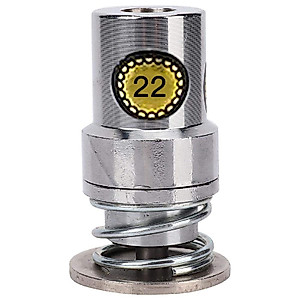 Hztyyier Fabric Button Button Maker Die Round Bread Shape Press DIY Handmade for Hand Press Machine DIY Buttons(22L) Clothing Accessories