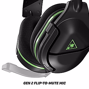 Turtle Beach Stealth 600 Gen 2 Wireless Gaming Headset for Xbox Series X & Xbox Series S, Xbox One & Windows 10 PCs with 50mm Speakers, 15Hour Battery life, Flip-to-Mute Mic and Spatial Audio - Black