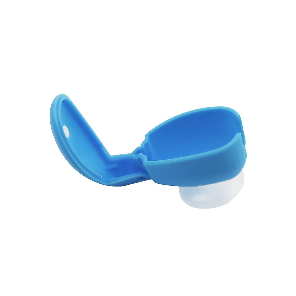 Excelity Set of 4 Travel Toothbrush Head Cover Cap with Suction Cup