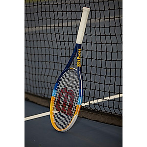Wilson Profile 25 Junior/Youth Recreational Tennis Racket, Navy/Orange