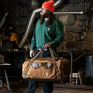 Carhartt Heavy Haul Utility Duffel Bag, Brown, 75L