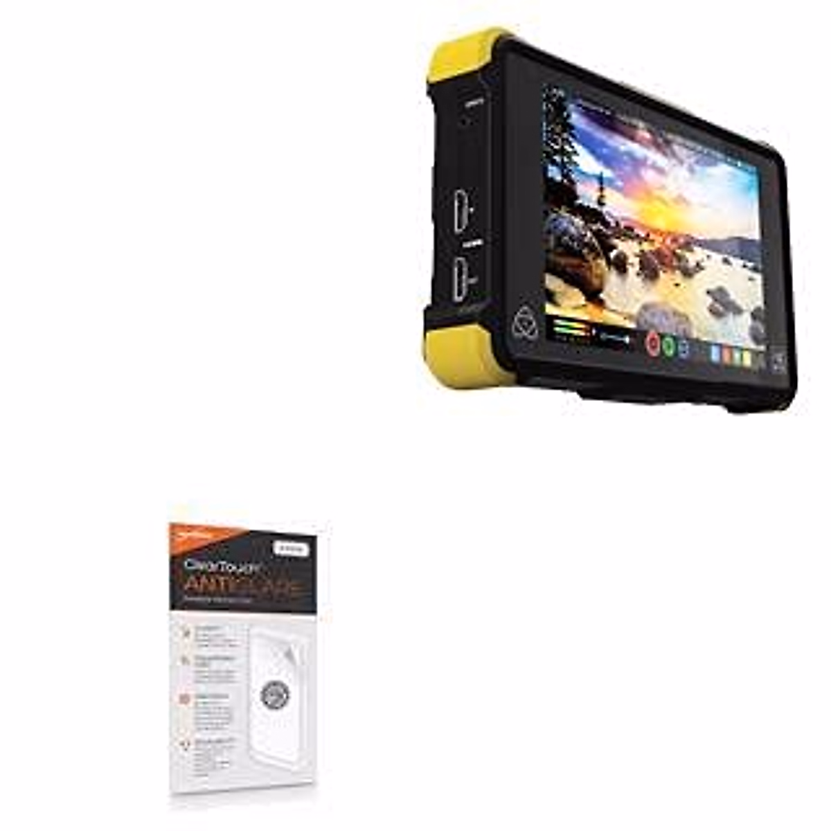 BoxWave Screen Protector for Atomos Shogun Flame (Screen Protector ClearTouch Anti-Glare (2-Pack), Anti-Fingerprint Matte Film Skin