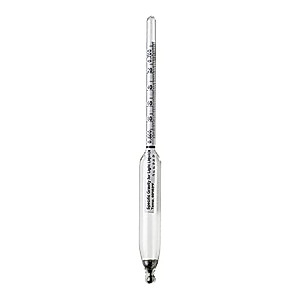 SP Bel-Art, H-B DURAC 1.000/1.600 Specific Gravity Hydrometer for Liquids Heavier Than Water (B61801-7000)