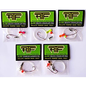 Runs True Fishing RTF - Dakota Flash Bouncer - Dakota Slider Bouncer - Tackle Wrap Bag (39pcs - Dakota Flash Slider Kit)