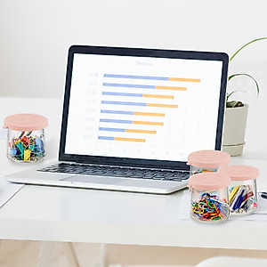 VOLCANOES CLUB Oui Yogurt Jar Lids Silicone | Covers Fit For 5 Oz Oui Yogurt Glass Jars | Perfect For Oui Yogurt Bottle with Label | Lids Only | Food-Grade/Leakproof/Reusable | 12Pcs Flesh Colors