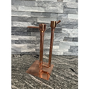 CoProof Copper Proofing Parrot for Distilling, Brewing Beer, Moonshine, Tequila 100% Lead Free for Use with Alcometer Proof Hydrometer Polished