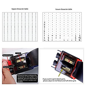 HM-689 2-Line 20 Digits Price Labeling Gun with Letters A-Z,Pricing Labeler with 3 Inkers 5 Rolls/2800 White Labels,HopingMore Tag Maker Machine with Label Cover for Office Retail Shop(YELLOW 2-LINE)