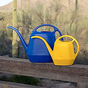Bloem AW21-23 Watering Can Aqua Rite 1/2 Gal. (56 oz) Earthy Yellow