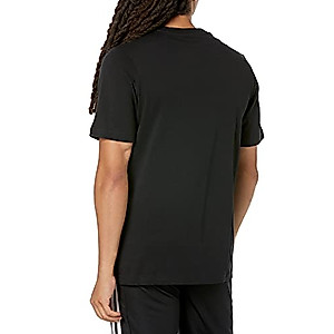adidas Men's Essentials Big Logo Tee, Black/White, 3X-Large