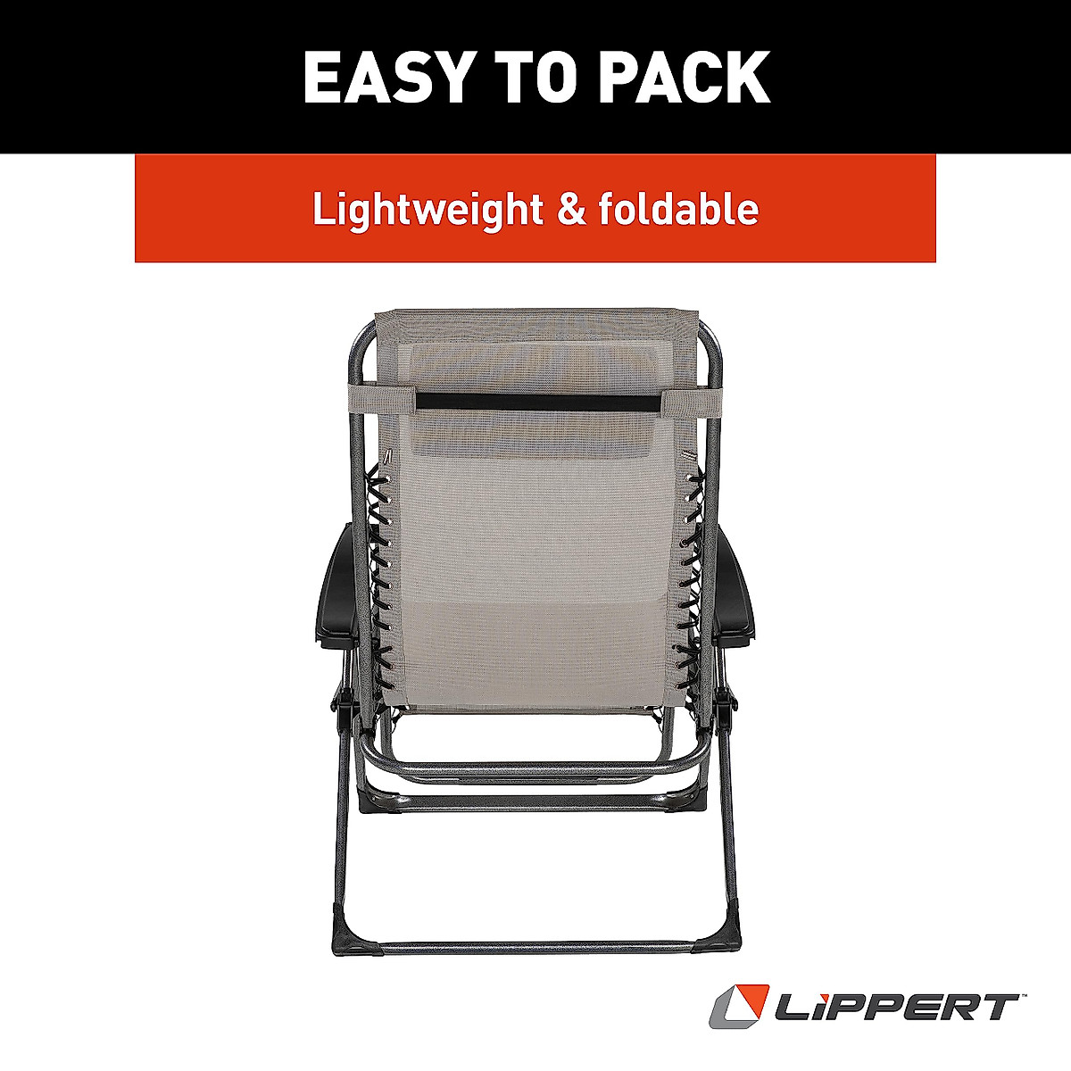 Lippert Components 2021123288 Stargazer Plus Zero Gravity Chair - Sand