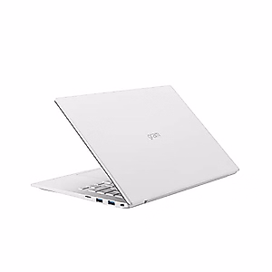 LG Gram 14Z90P Laptop 14" Ultra-Lightweight, (1920 x 1200), Intel Evo 11th gen CORE i5 , 8GB RAM, 256GB SSD, Windows 11 Home, 25.5 Hour Battery, Alexa Built-in, 2X USB-C, HDMI, USB-A - White