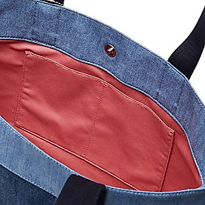 COACH(コーチ) Tote Bag, Silver/Denim