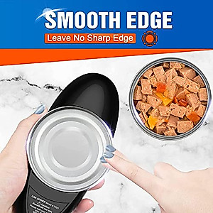 Hands Free, Food Safe Use, No Sharp Edge Electric Can Openers for Kitchen, Best Kitchen Gadget Automatic Can Opener for Seniors, Arthritis, and Chef