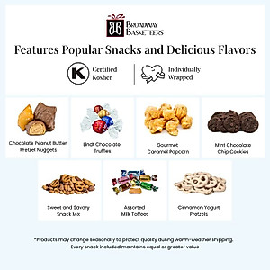 Broadway Basketeers Kosher Gourmet Chocolate Food Gift Basket