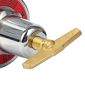 YaeTek Acetylene Regulator Welding Gas Welder Acetylene Gauge for Torch Cutting Kits CGA 510