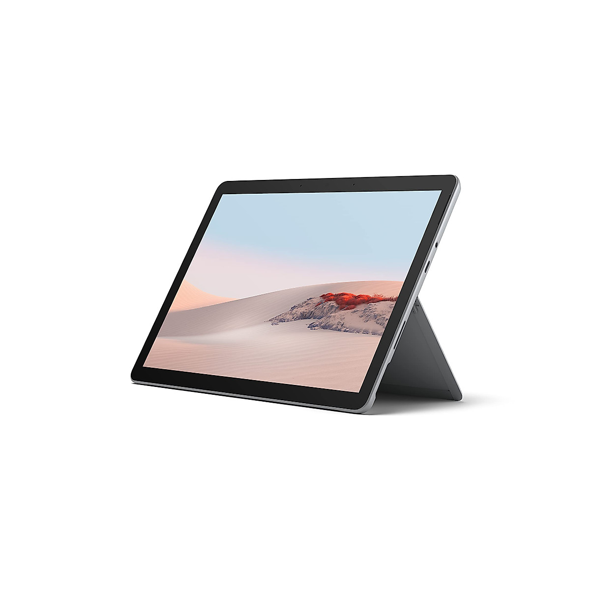 Microsoft Surface Go 2 10.5-Inch Tablet, WiFi, 4Gb Ram, 64Gb Emmc, Windows 10 Pro, Silver Bundled: GIZPRO 3 in 1 USB C to VGA HDMI DVI Adapter