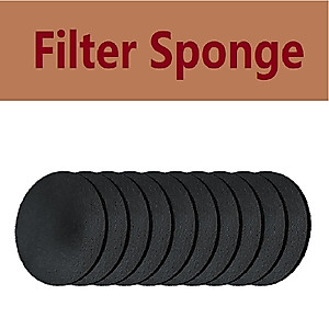 PUNCK 2024 New Smoke Purifier, Portable Smoke Purifier, Portable Range Hood, Portable Kitchen Exhaust Fan, Smoke Remover- Mini Cooker Hood for Kitchen (1 Set (1*Purifier+10*Sponge))