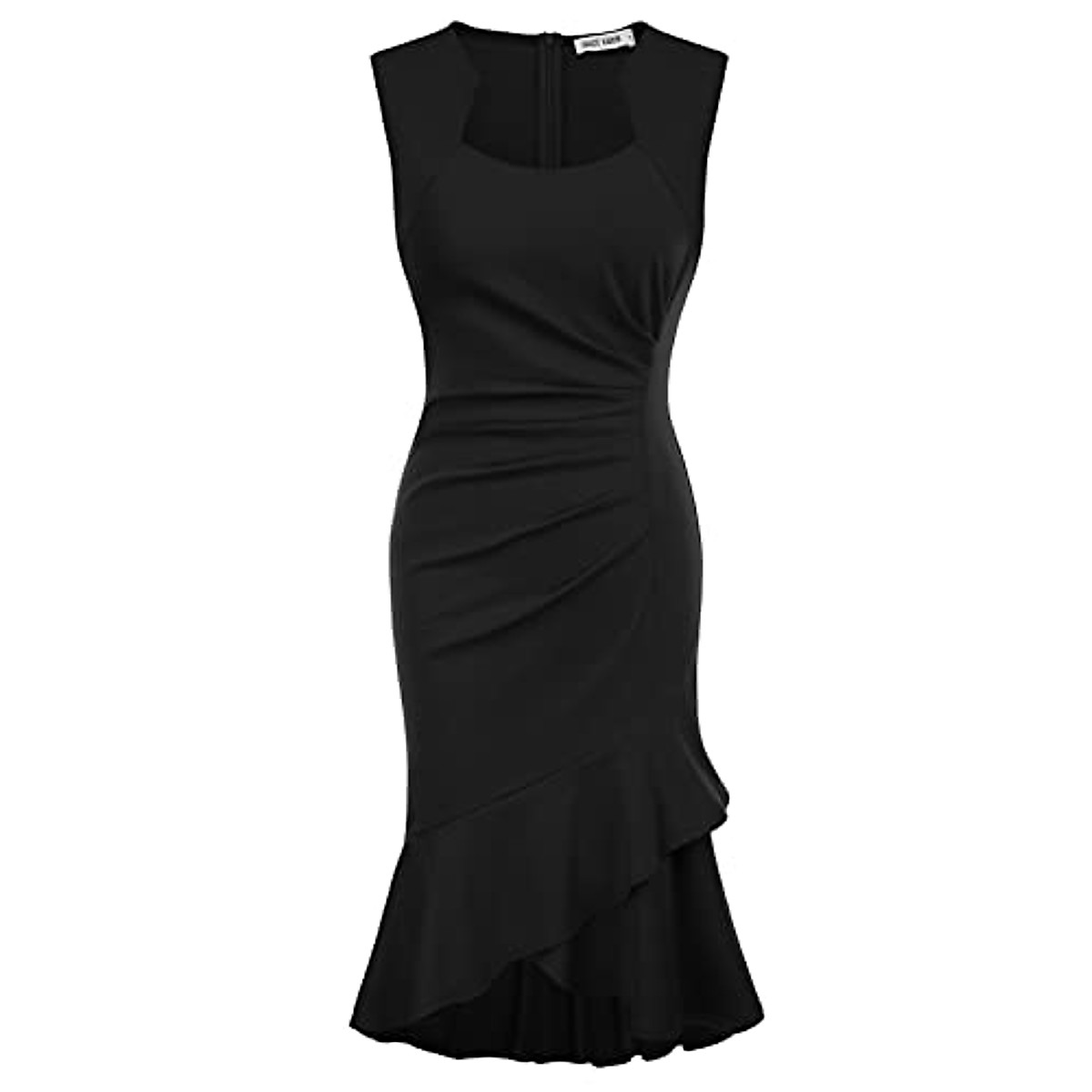 GRACE KARIN Womens Dresses Tight-Fitting Cocktail Party Wiggle Dress Skirt Black