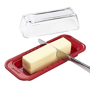 Goodcook Butter Dish, Clear
