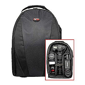 Panasonic Lumix G85 4K Mirrorless Camera with G Vario 12-60mm Lens Bundle with Microphone Mountable, 128GB SD Card, Battery and Dual Charger, Backpack, 58mm Lens Set and Tripod (7 Items)