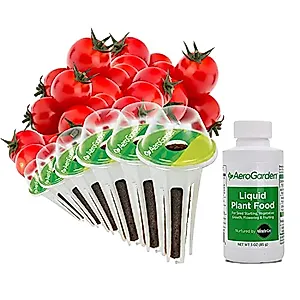 AeroGarden Red Heirloom Cherry Tomato Seed Pod Kit for AeroGarden Hydroponic Indoor Garden, 6-Pod
