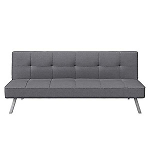 Serta Rane Convertible Sofa Bed, Charcoal