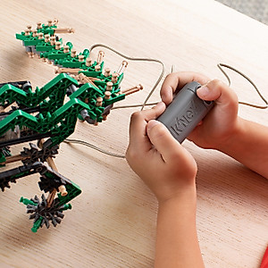 K'NEX - K'NEXosaurus Rex, Motorized Dinosaur Set ‚ 255 Pieces, STEM Building, Engineering Play, Kid Construction Set‚ Ages 7+