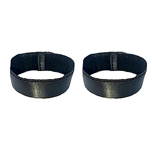 Softball Sleeve Scrunchies (pair plain BLACK) from the ORIGINAL USA INVENTOR, Soccer, Volleyball, Over 8 million sold, 1 Count