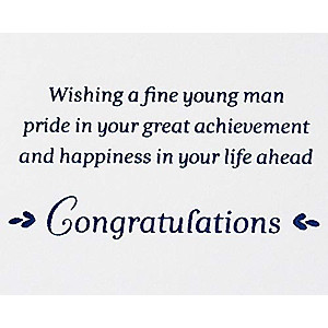 Papyrus Bar Mitzvah Card (Fine Young Man)