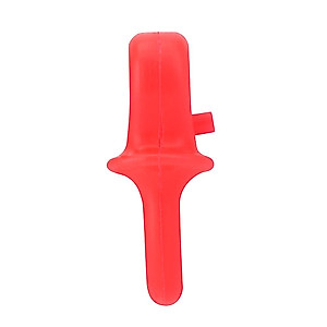 VGEBY1 Bowstring Stabilizer Bow String Stabilizer, 4Pcs Monkey Tail Type Rubber Compound Bow String Shock Absorber(Red)