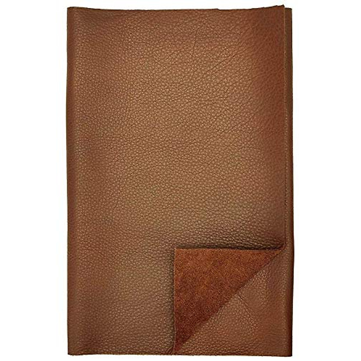 REED Leather Hides - Cow Skins (12 X 24 Inches 2 Square Foot, Brown)