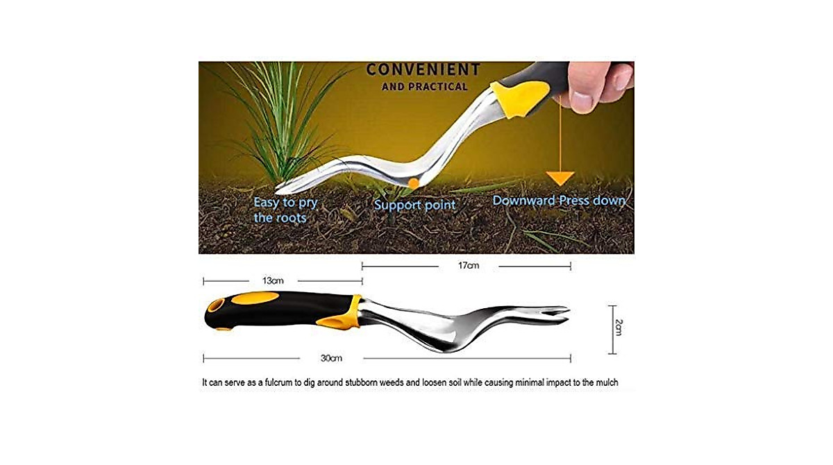 Sinoer Hand Weeding Tool for Garden – Easy Root & Weed Removal