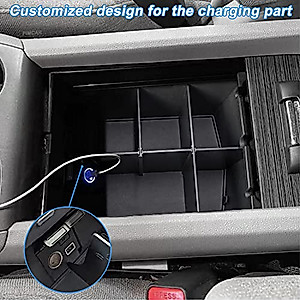 PIMCAR Compatible with Honda Pilot 2016-2022 / Honda Ridgeline 2017-2023 / Honda Passport 2019-2023 Center Console Organizer Insert Armrest Divider Accessories