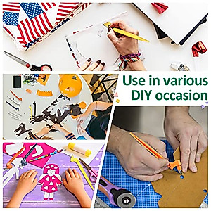 25 Pieces Craft Cutting Tools 5 Craft Knife 15 360-degree Rotating Blade Craft Knife 15 30 45 Degree with Cutting Mat 4 Weeding Tool Art Cutter Paper Craft Cutting Tools for DIY Craft Stencil Supplies