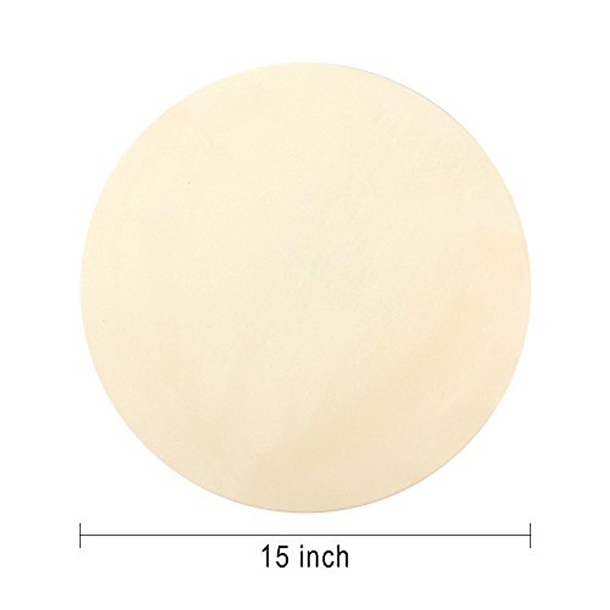 Dracarys 15" Round Pizza Stone Baking Stones for Grill and Oven,Big green Egg Accessories,Heavy Duty Ceramic Pizza Grilling Pan,Thermal Shock Resistance Perfect for Baking Crisp Crust Pizza