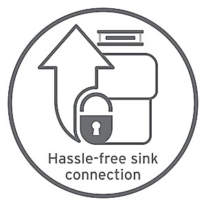 InSinkErator Garbage Disposal with Power Cord & Air Switch, Evolution Essential XTR, Quiet Series, 3/4 HP Continuous Feed, Gray