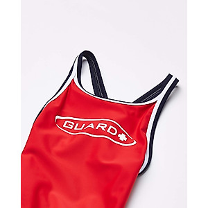 TYR Guard Dimaxback Swimsuit, Red, 28