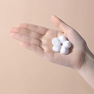 Hyuduo 4Pcs Liquid Bottle, 300ml Flower‑Shaped Refillable Foaming Dispenser Container Container Foaming Bottle,Other Bathroom Amenities