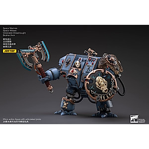 HUAXI DARK SOURCE(HAINAN)TECH JoyToy Warhammer 40k: Space Wolves Venerable Dreadnought Hvor 1:18 Scale Figure